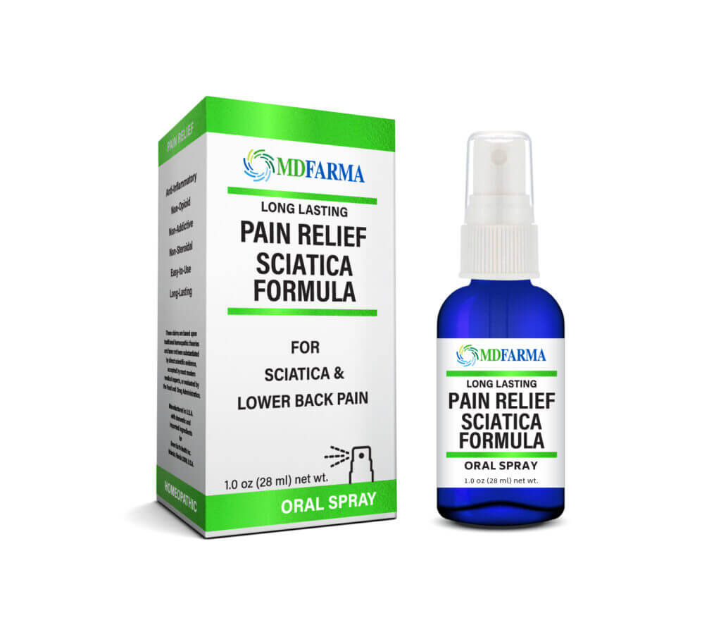 Natural Pain Relief Spray & Roll On | Sciatic Nerve Pain Relief